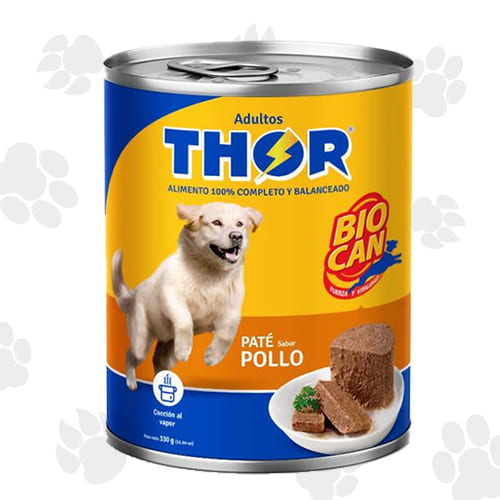 Thor Paté Adulto Pollo 330gr – ETMAM